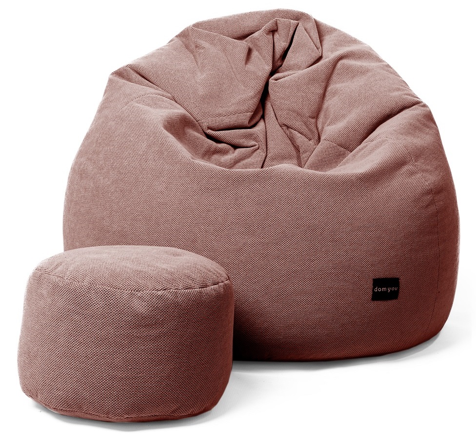 PUFA FOTEL ARA XXXL + podnóżek, niska cena - domyou